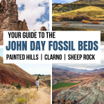 The John Day Fossil Beds in Oregon—Painted Hills, Sheep Rock & Clarno