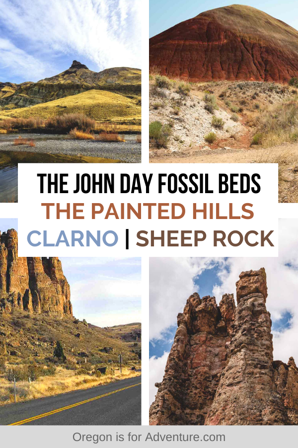 The John Day Fossil Beds in Oregon—Painted Hills, Sheep Rock & Clarno