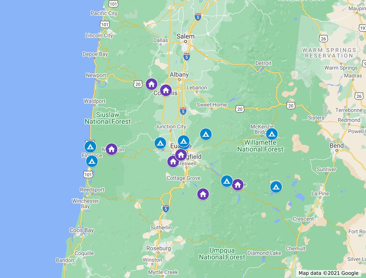 16 Great Options For Camping Near Eugene Oregon