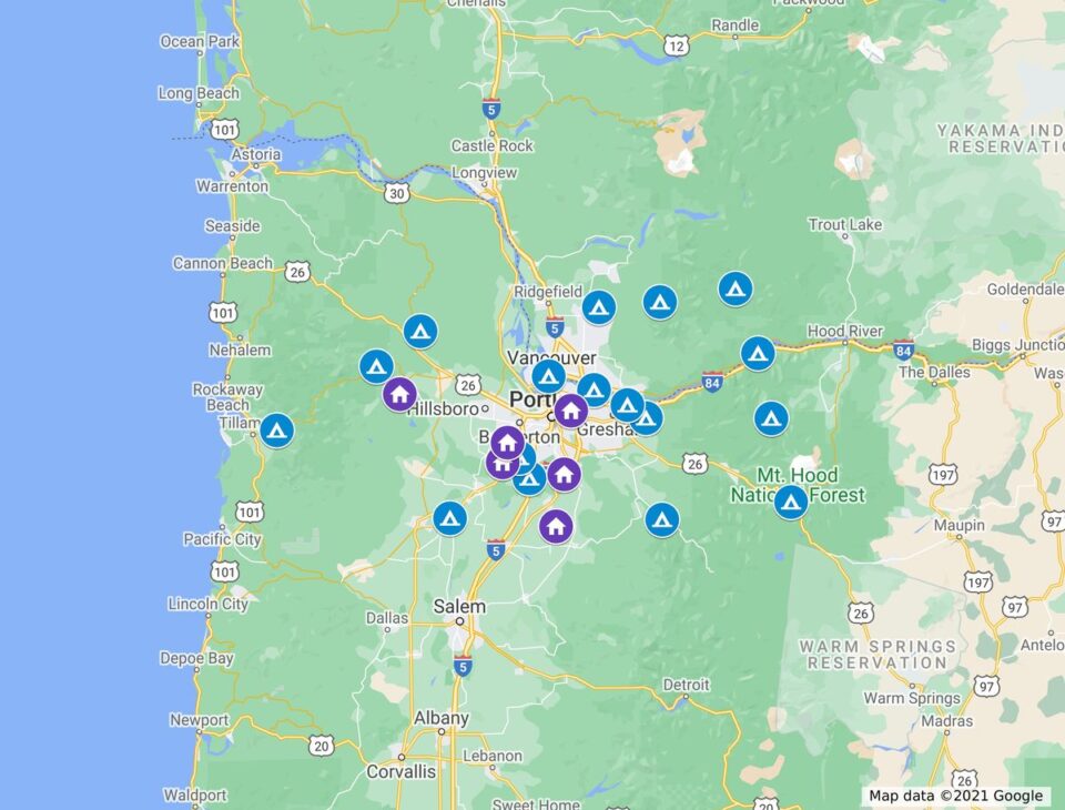 23 of The Best Places for Camping Near Portland - Oregon is for Adventure